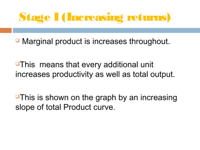 Presentation on law of variable proportion | PPT