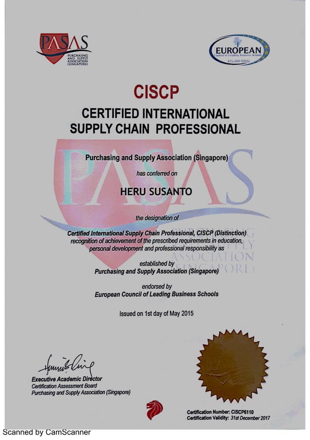 CISCP Certificate | PDF