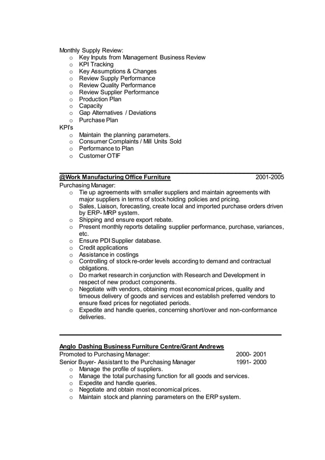 KVR CV- 28 Oct 15 | PDF