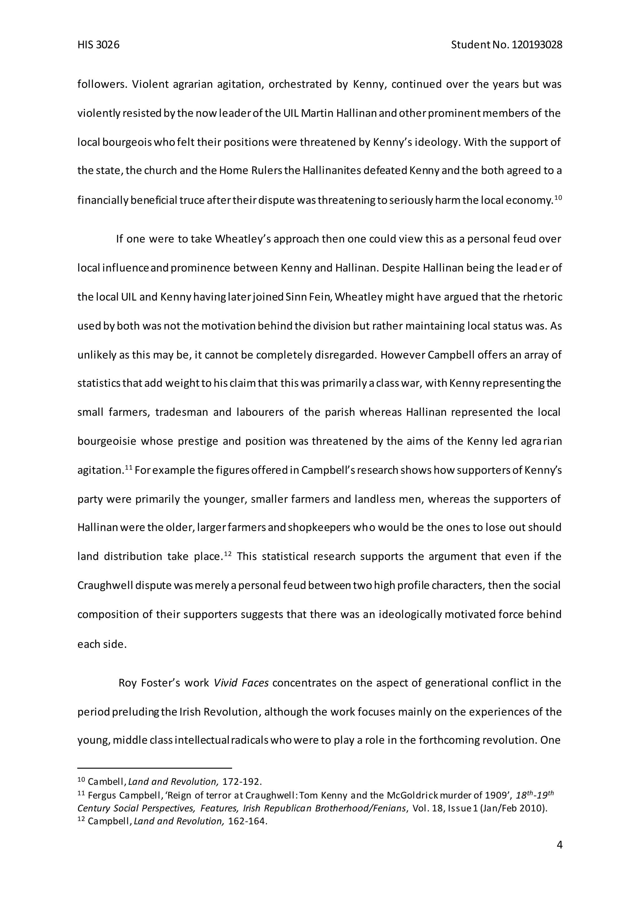 Irish Rev Essay | PDF