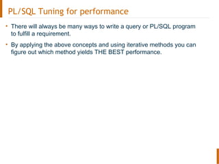 Oracle SQL, PL/SQL best practices | PPT