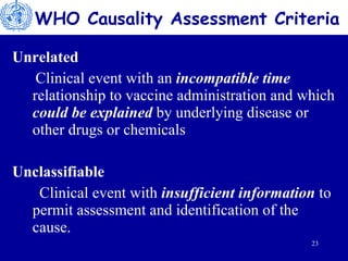 05 (b)module g doing causality assessment 2_nov05 | PPT