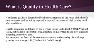 Germany Presentation on Quality | PPTX
