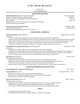 Official Resume-2 | PDF