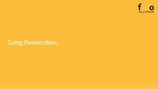 Going Passwordless with Microsoft | PPTX