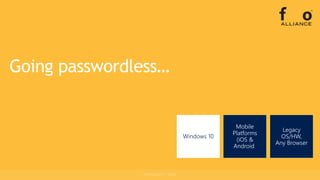 Going Passwordless with Microsoft | PPTX