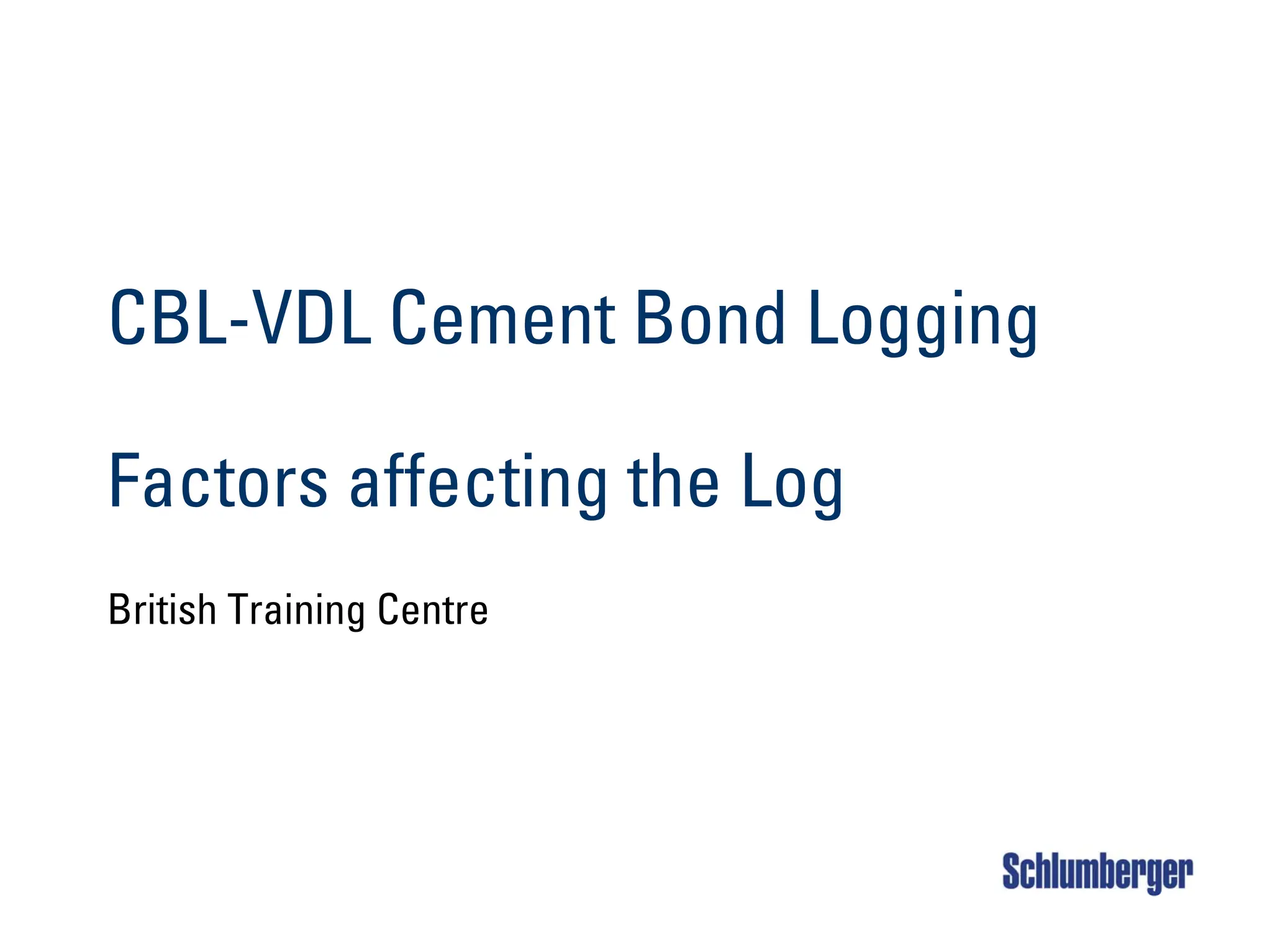 CBL-VDL Cement Bond Logging: Basic Theory & Interpretation | PDF
