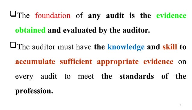 05 CH-5 Audting-2.ppt-class.ppt material | PPT