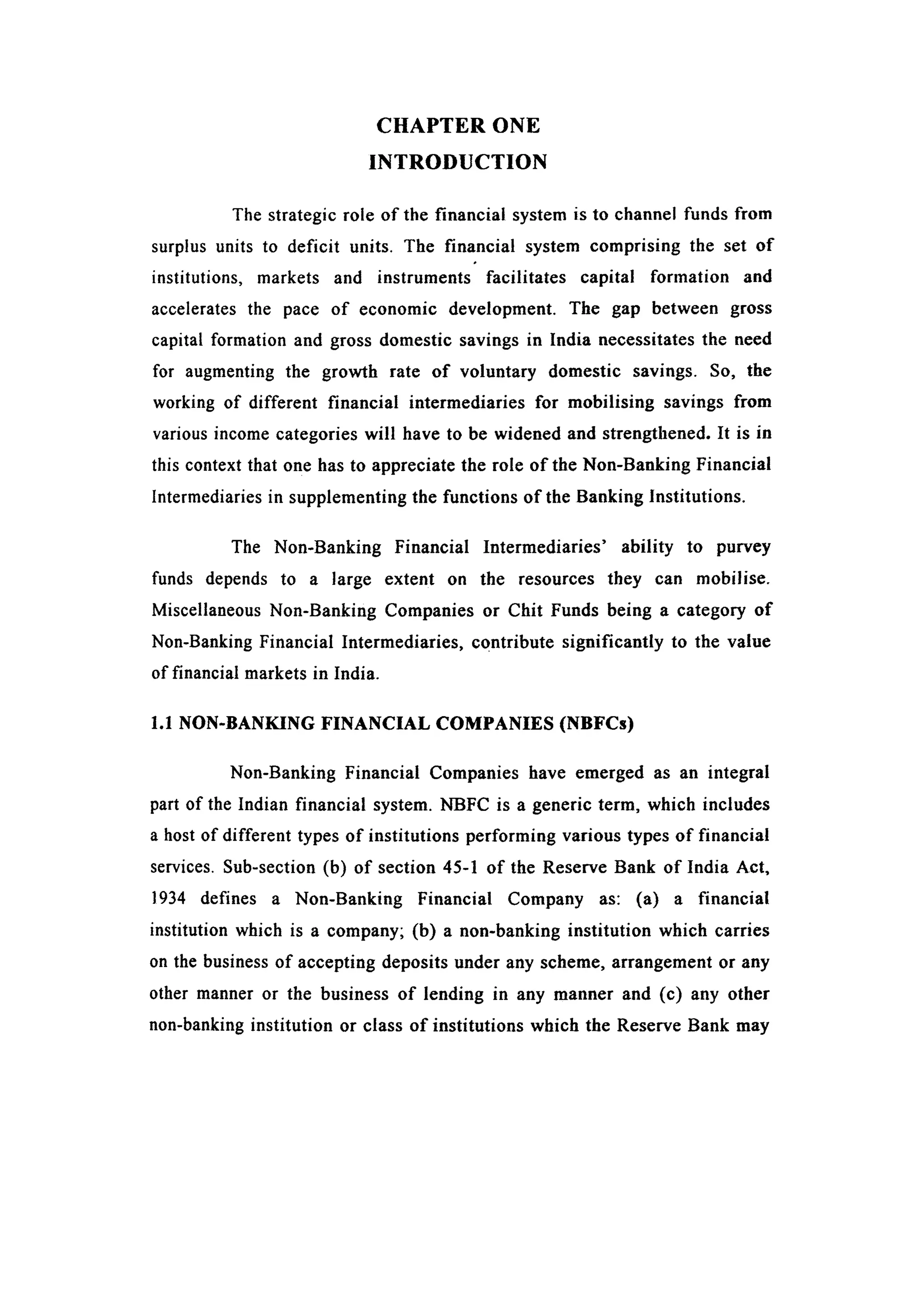 project on chit fund | PDF