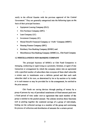 project on chit fund | PDF