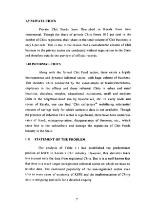 project on chit fund | PDF