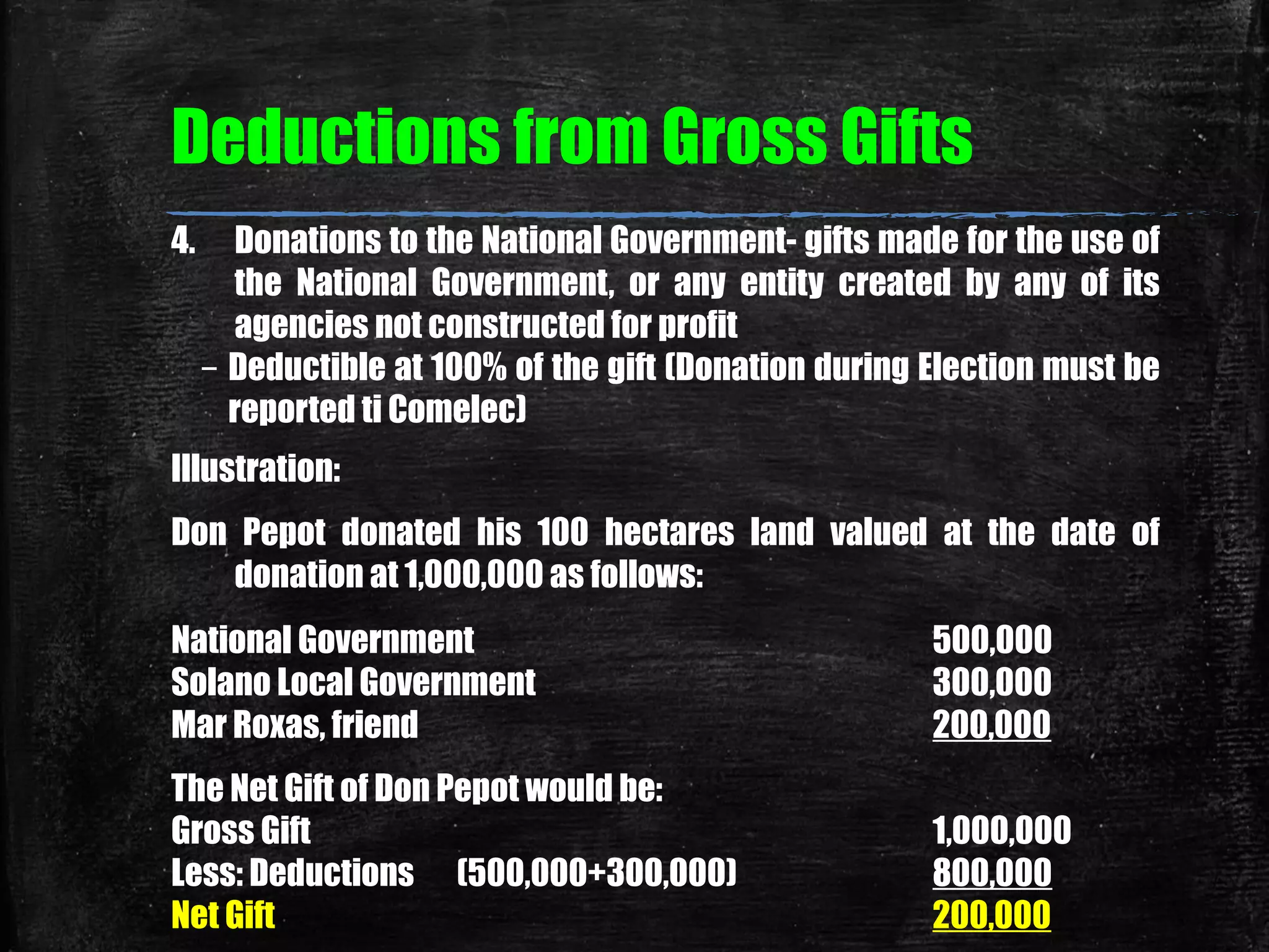 05 chapter 6 donor's tax | PPT