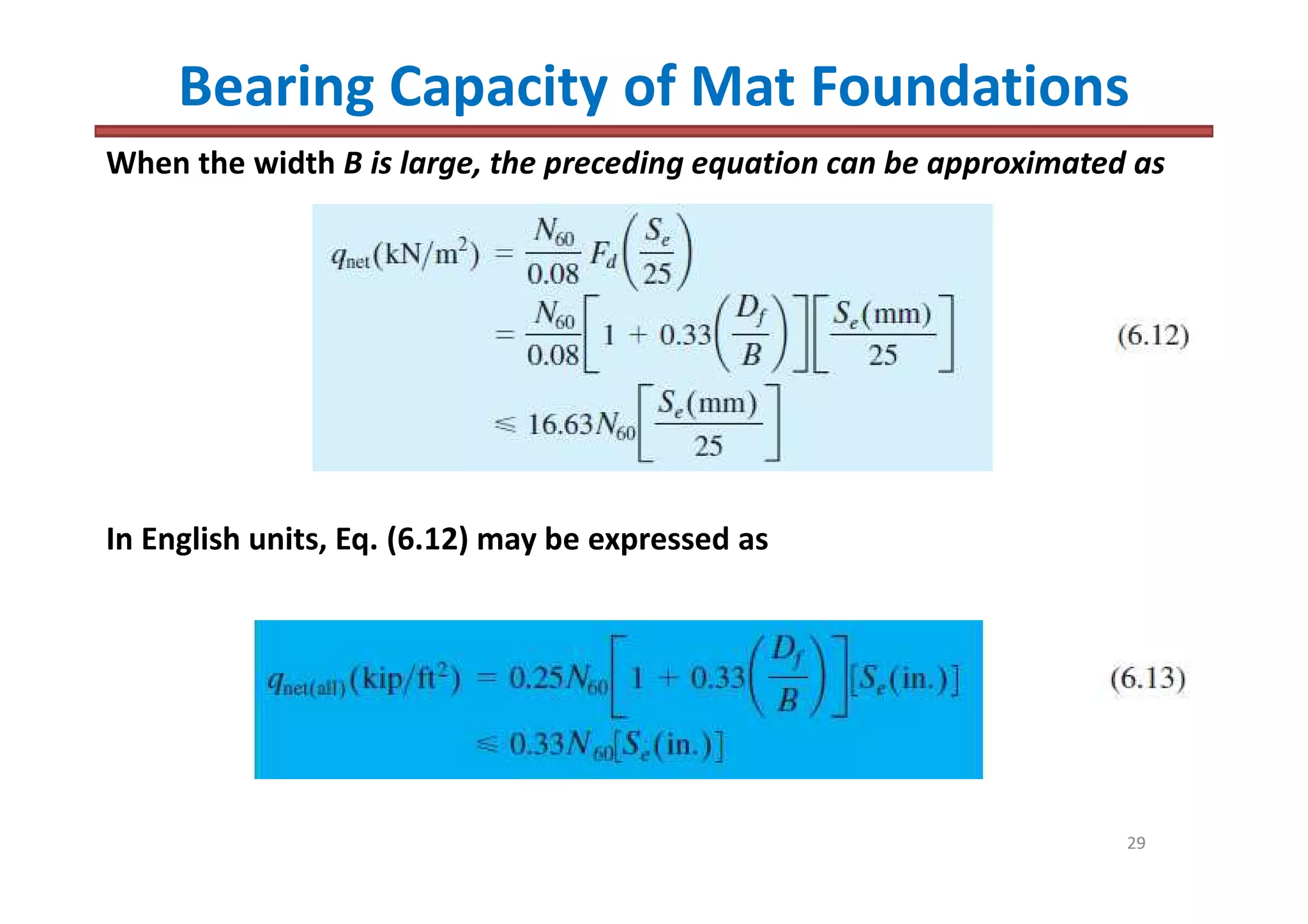 05 chapter 6 mat foundations | PDF