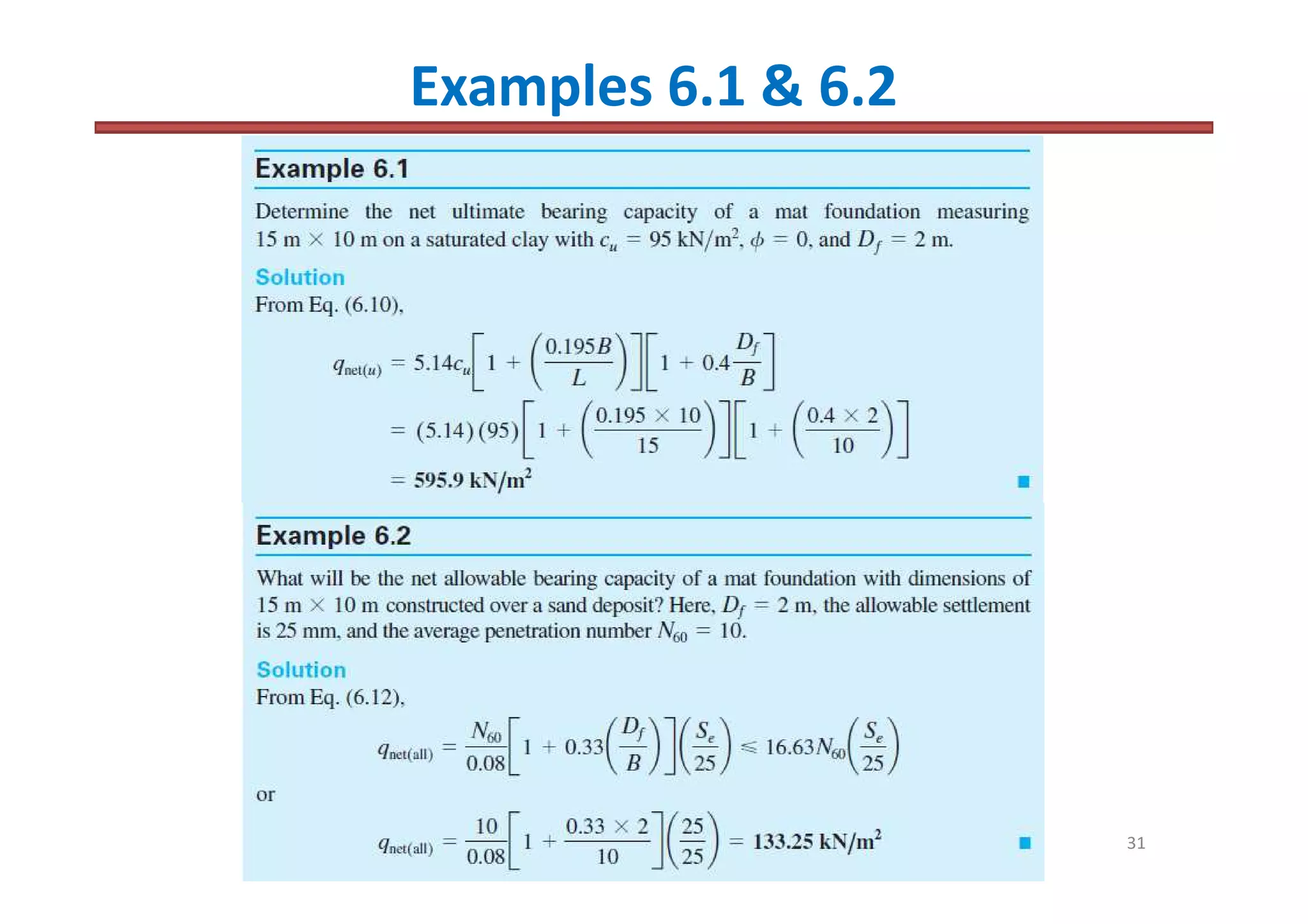 05 chapter 6 mat foundations | PDF