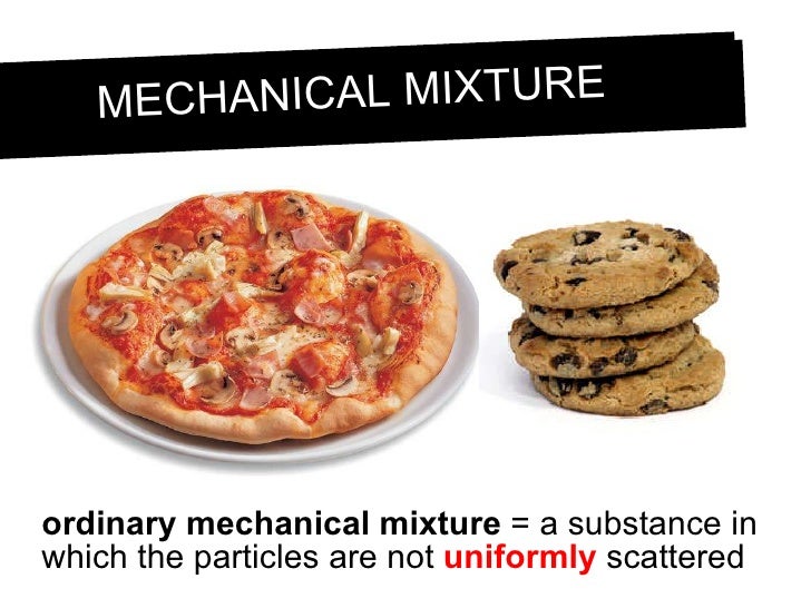 Mechanical Mixtures Examples Mixtures And Solutions Worksheet