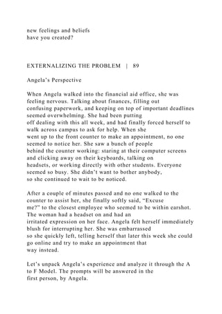 05cognitive reframing and EXTERNALIZING the PROBLEMTh.docx