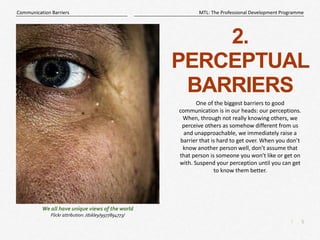 Communication Barriers | PPT