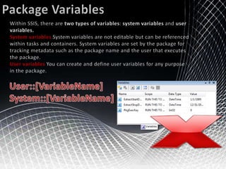 05 SSIS Control Flow | PPT