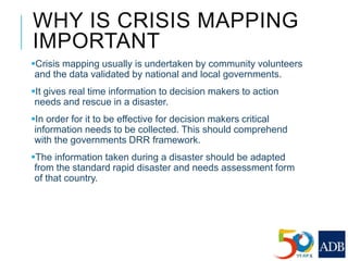 Lesson 5. Crisis Mapping and Community Drills | PPTX