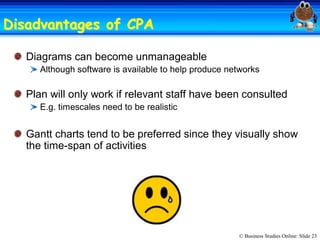 05 critical path analysis | PPT