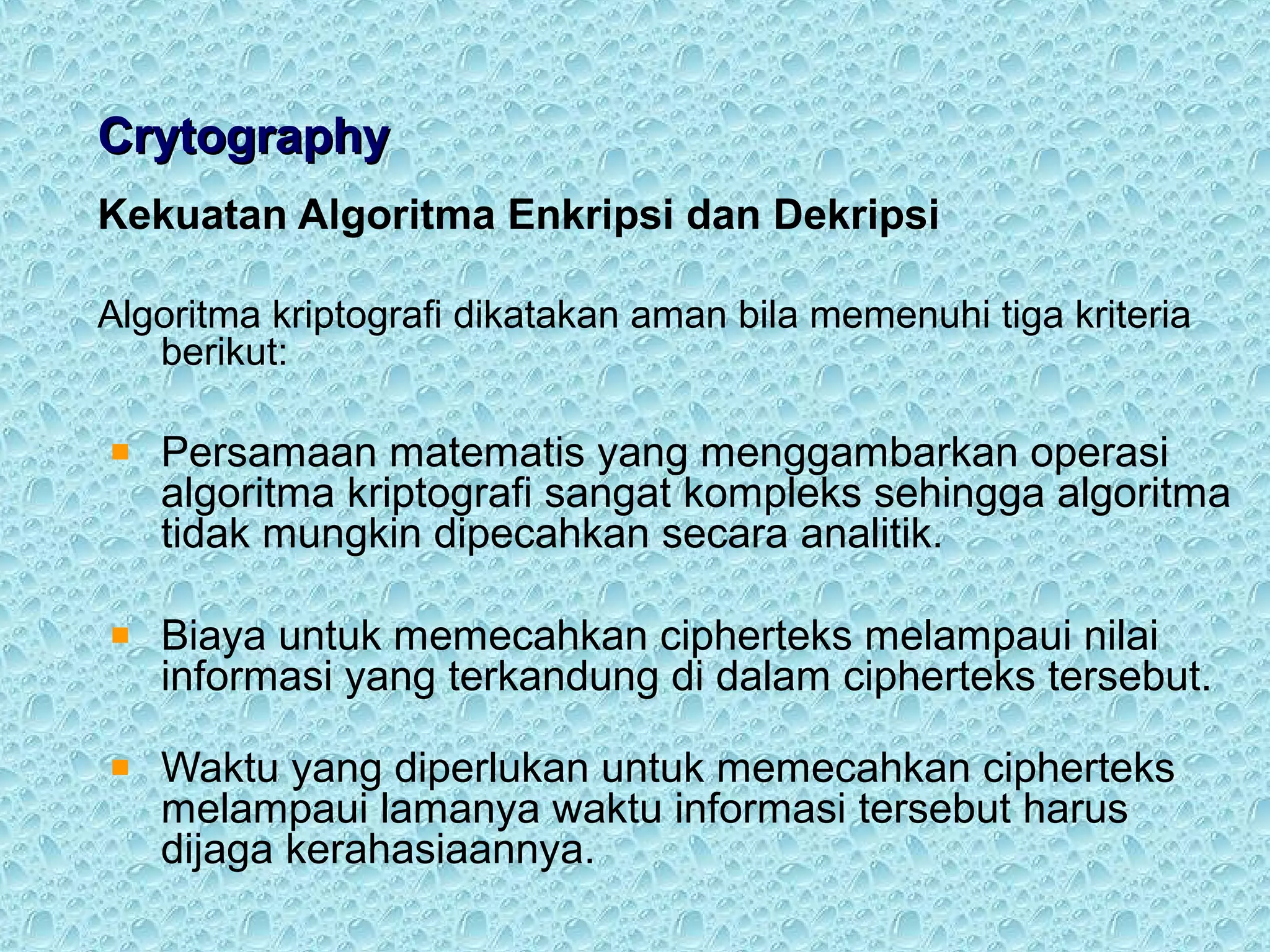 05 cryptography | PPT