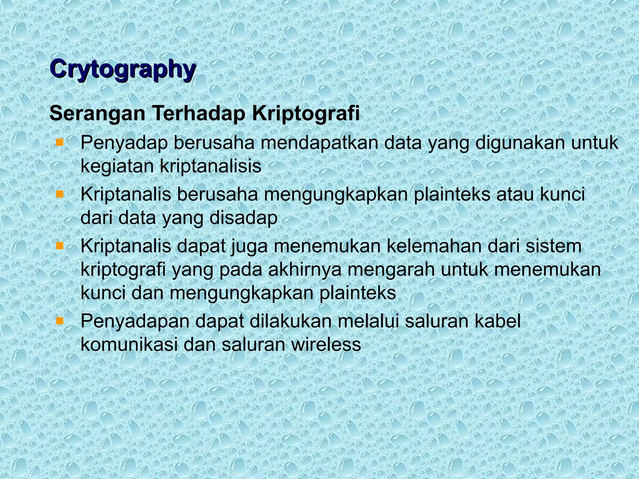 05 cryptography | PPT