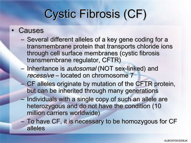 05 Cystic Fibrosis | PPT