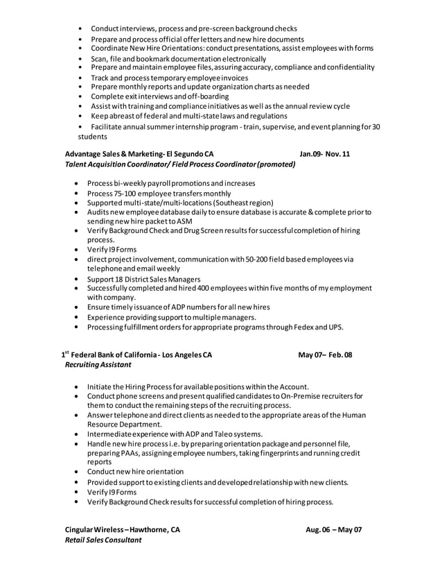 Allison Jeffcoat Resume | PDF