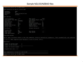 data loading and unloading in IBM Netezza by www.etraining.guru
