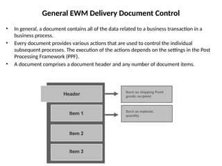 SAP EWM Delivery integration processing in SAP S4 HANA | PPTX