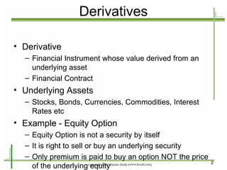 derivativesmarketarz 100709171035-phpapp01 | PPT