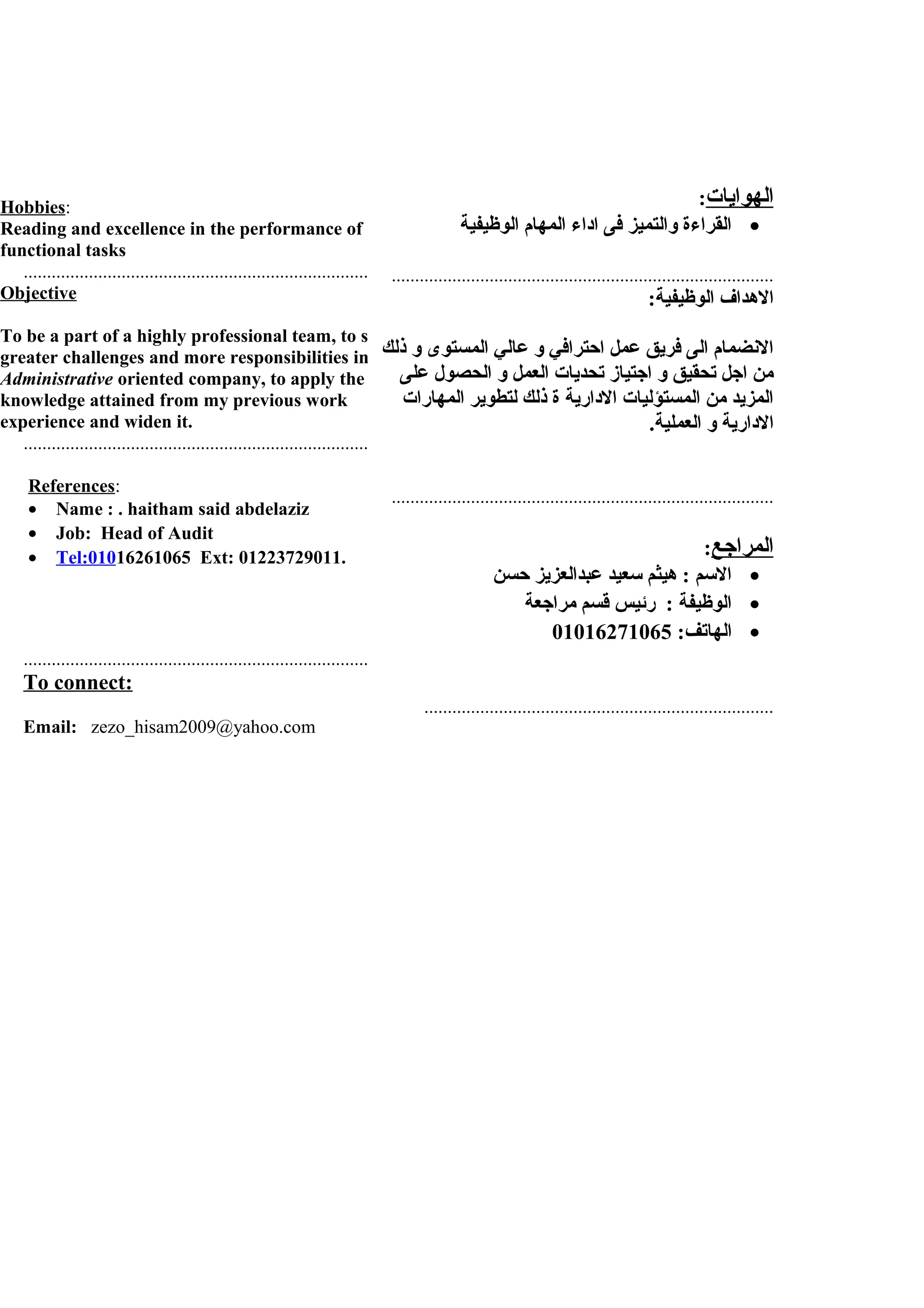 cv haitham | PDF