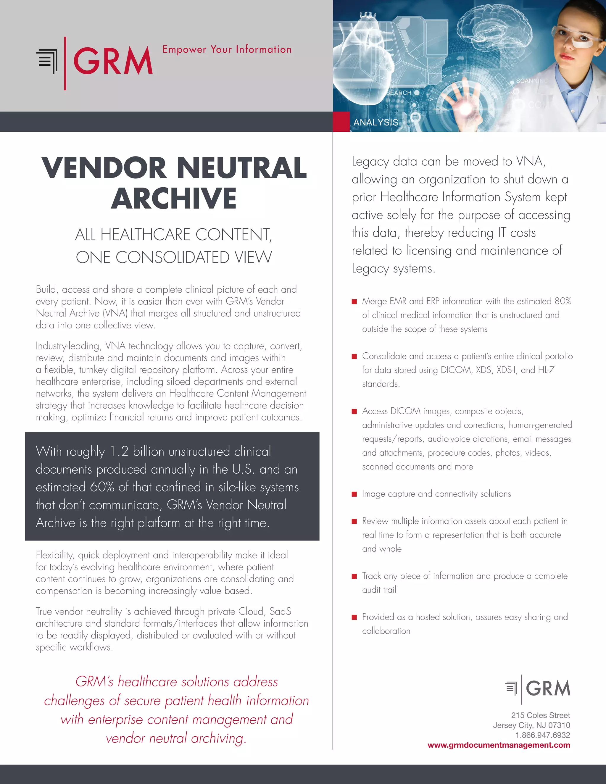 GRM-VENDOR NEUTRAL ARCHIVE_2015 | PDF