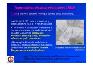 05 dislocation theory | PDF