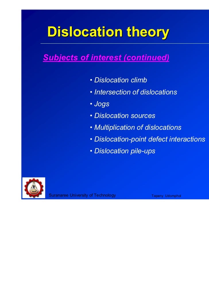 05 dislocation theory