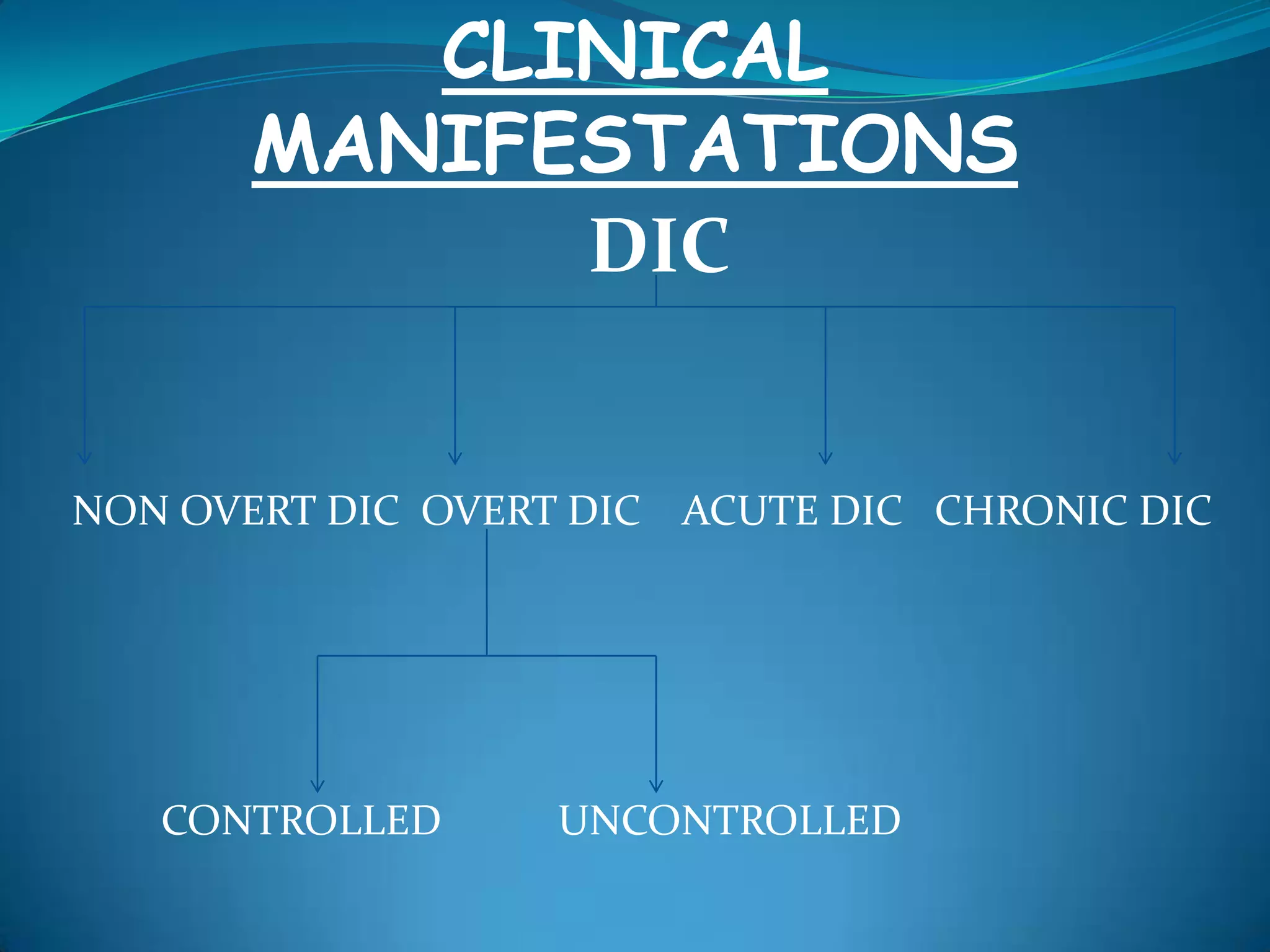 05 disseminated intravascular coagulation | PPTX