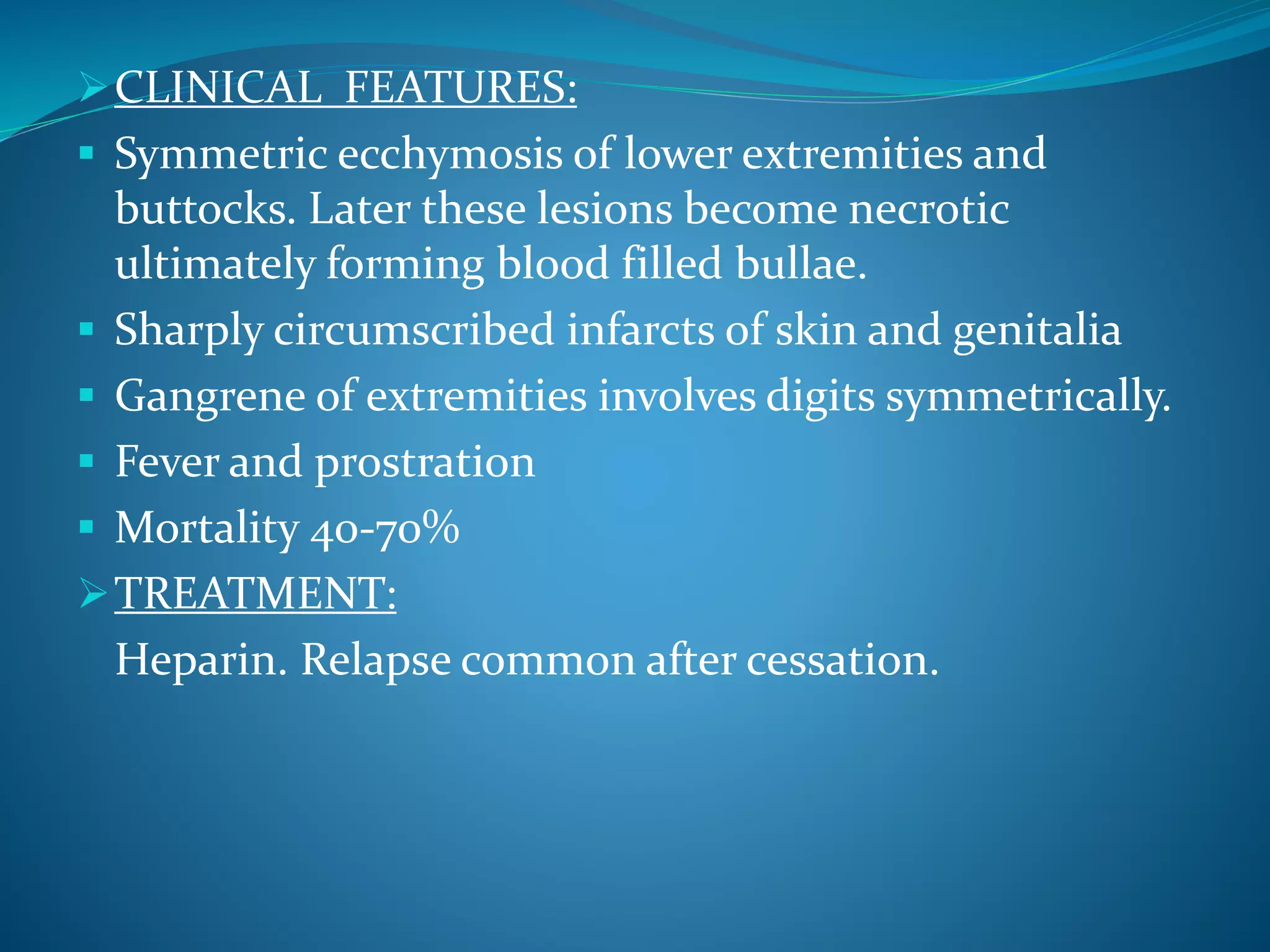 05 disseminated intravascular coagulation | PPTX