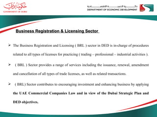 Department of Economic Development Business Registration & Licensing ...