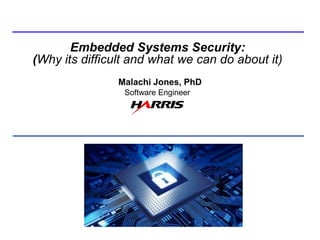 Embedded Systems Security | PDF