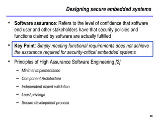 Embedded Systems Security | PDF