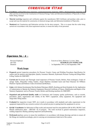 Edmund Changngi (Current CV's Rev. 1 ) | PDF