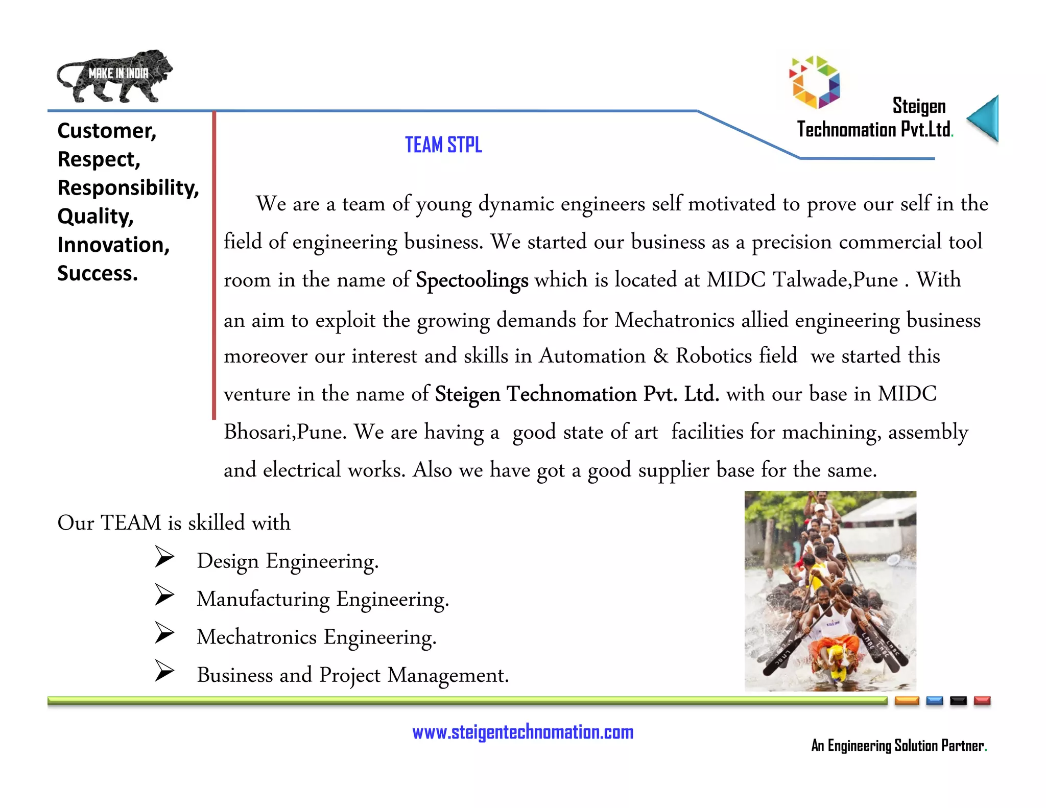 STPL Company Presentation | PDF | Manufacturing Industry | Industries