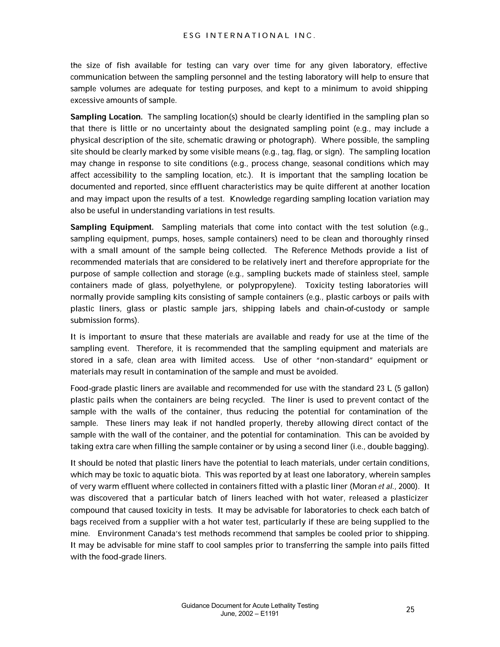 Guidance Document for Acute Lethality Testing.PDF