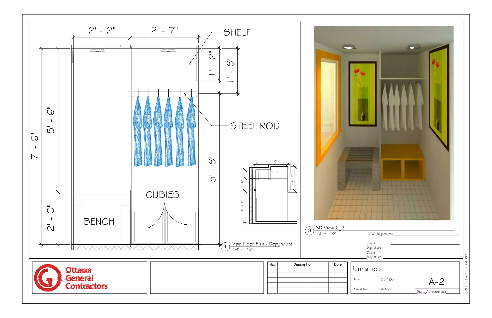 839 PROVOST CLOSET ENTRANCE ELEVATION PROPOSAL | PPT