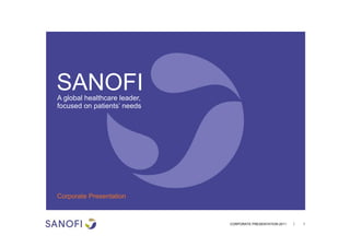 SANOFI_Presentation_EN | PDF