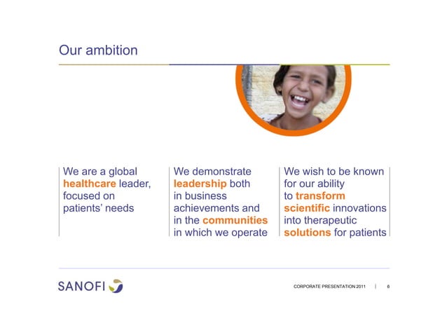 SANOFI_Presentation_EN | PDF