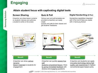 Samsung School 創互動學習平台 | PDF