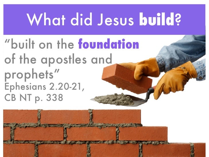 "I Will Build My Church"