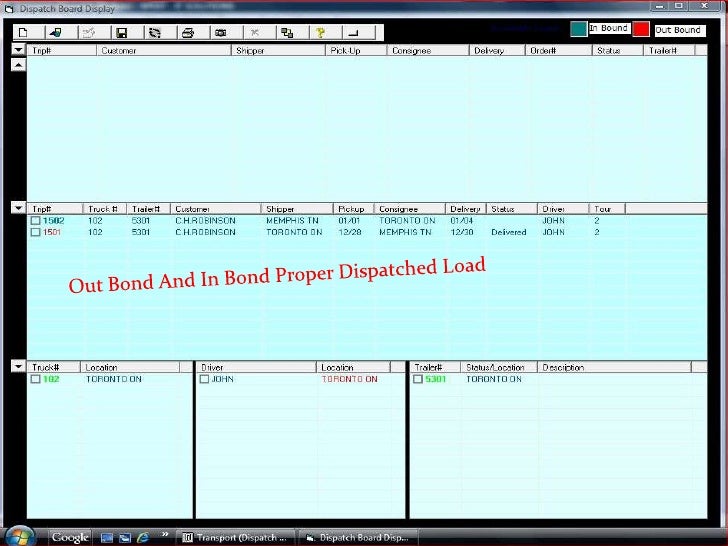 05 Electronic Dispatch Board How To Dispatch To Truck