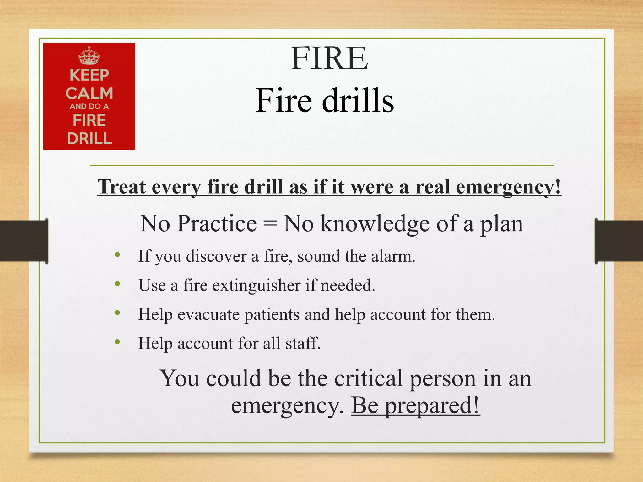 05 Emergency Preparedness Training Power Point | Ppt